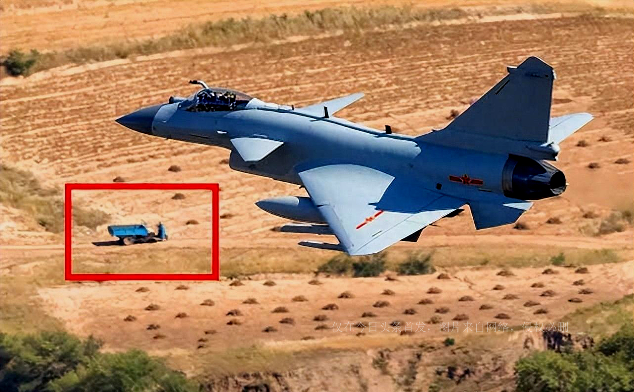 The footage before the "test flight" of the Baidi fighter jet was ...