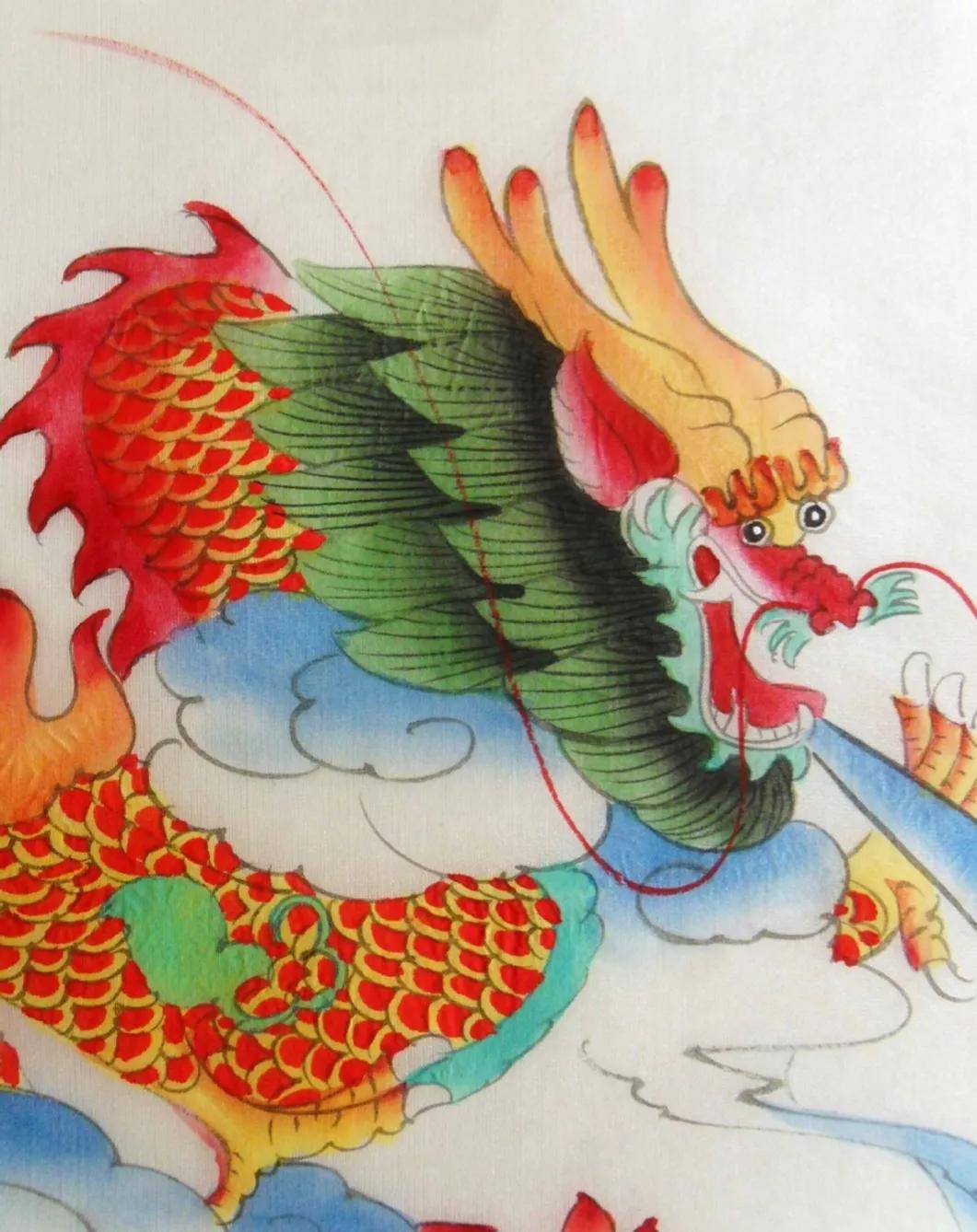 Twice the dragon raised its head, Yao Feng Shun Yu. The descendants of ...