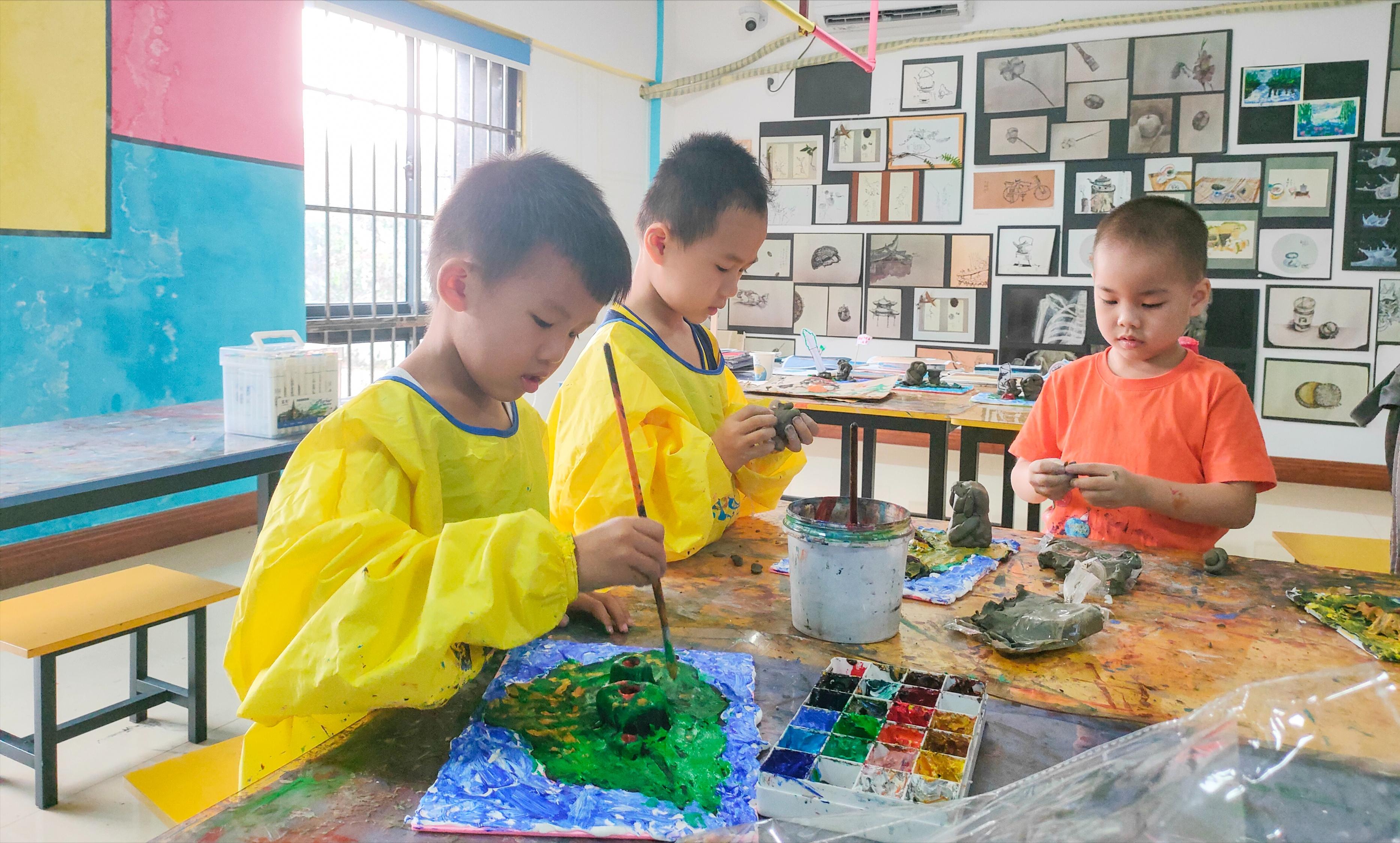 Children's art education, let children become a person who can ...