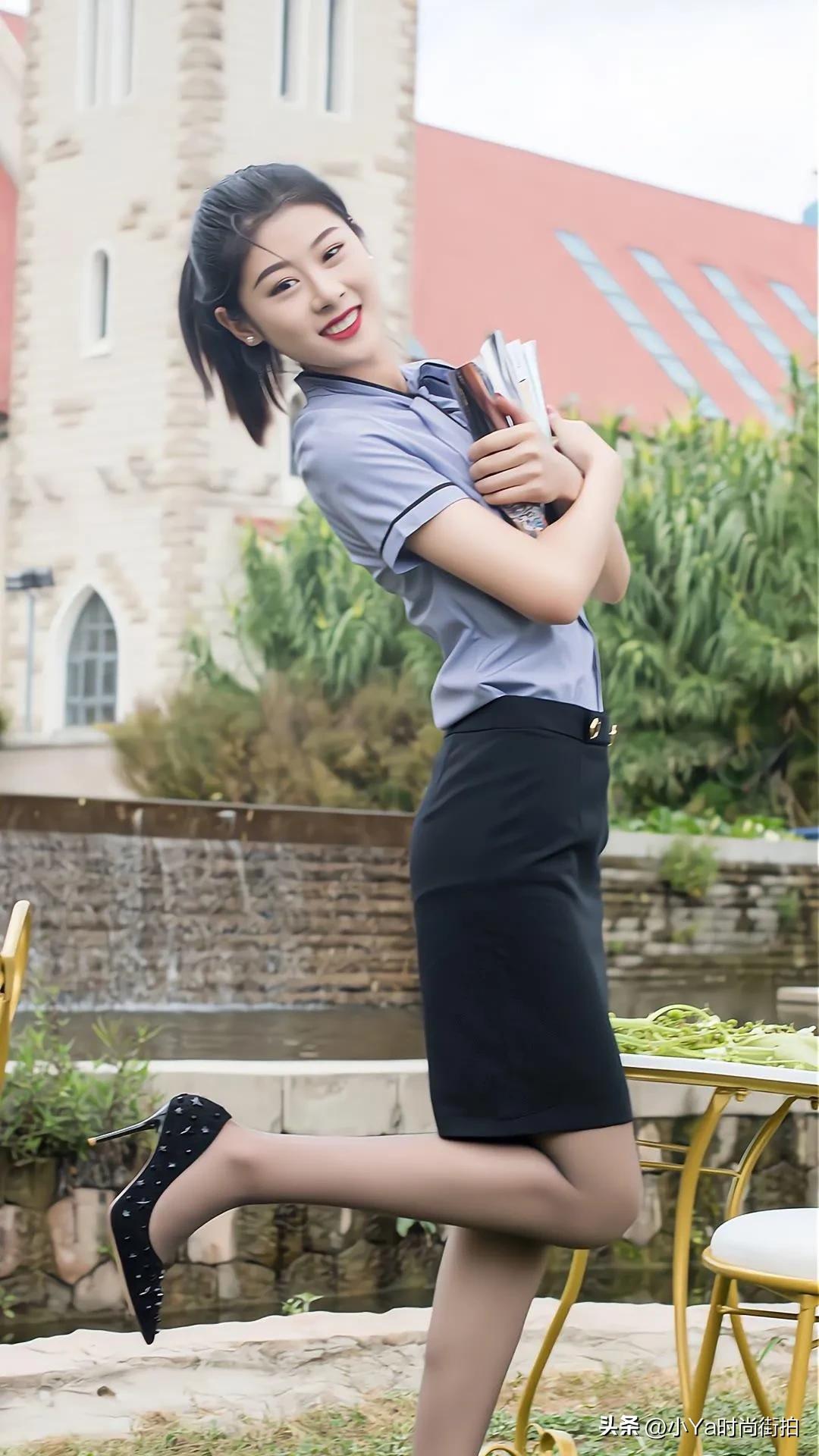 Xiao Ya Street Shooting Fashion Outfit Issue 49: Age-reducing leisure ...