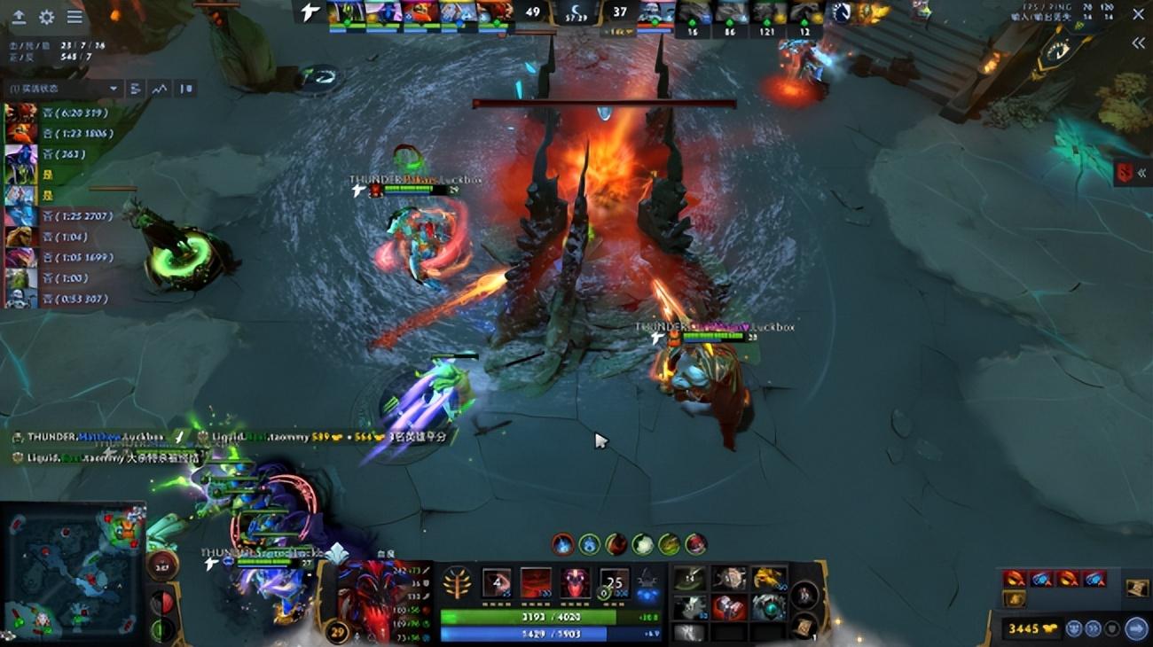 DOTA2-TI11 Knockout Tournament: Violent Aesthetic Muscle DOTA, Liquid Let One Chase Two Reverse ...