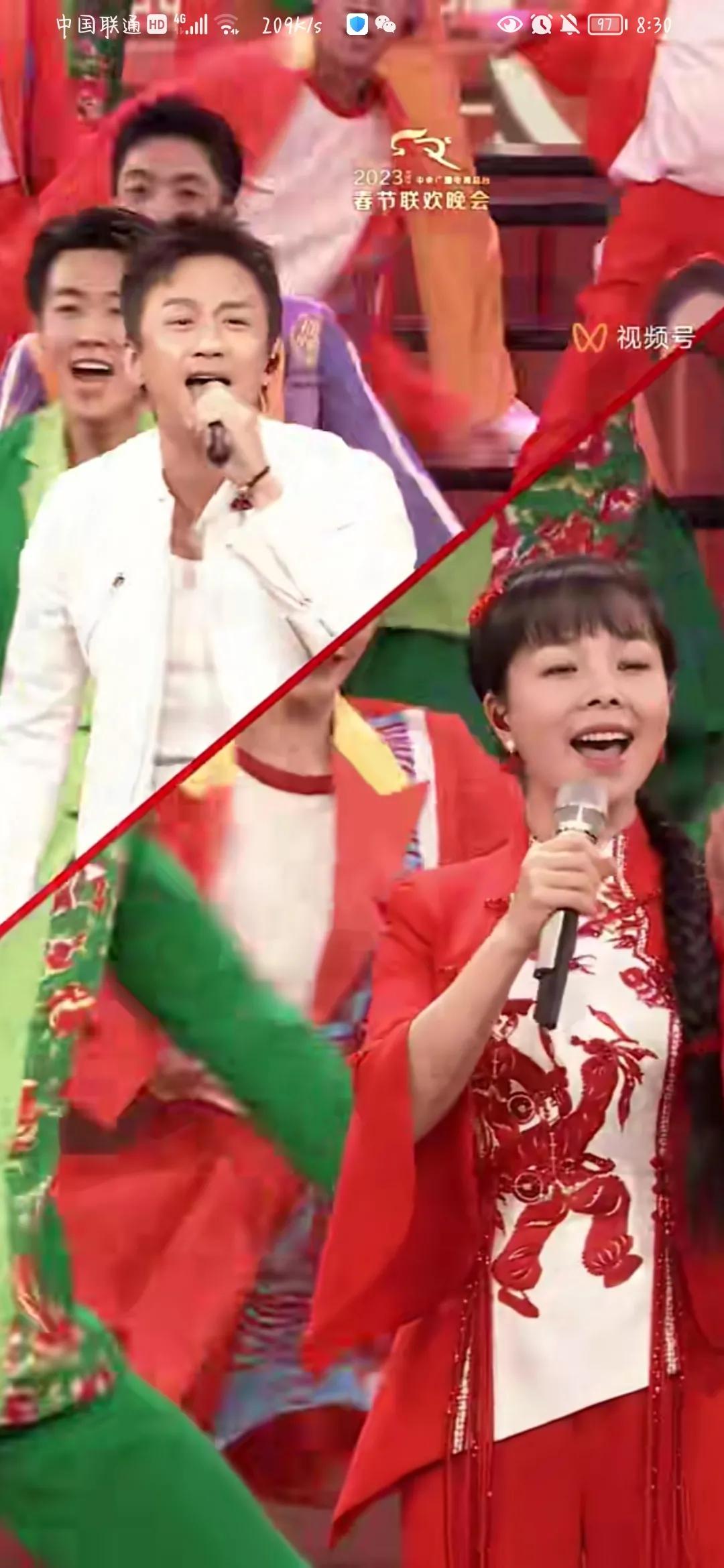 Deng Chao is singing again? He is so happy and all the good luck comes ...