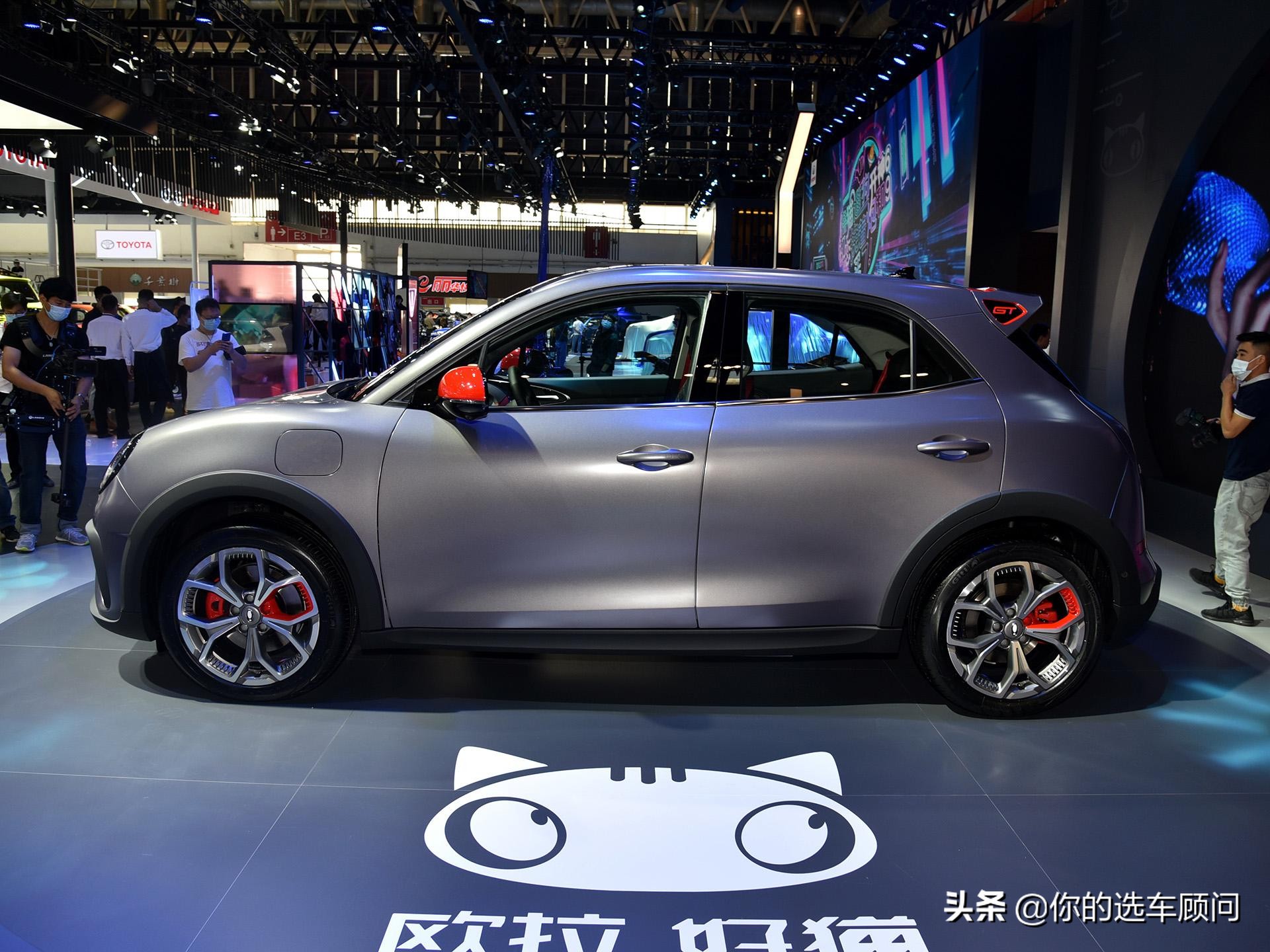 Full of sports, with a battery life of over 400km, real shot of the ORA ...