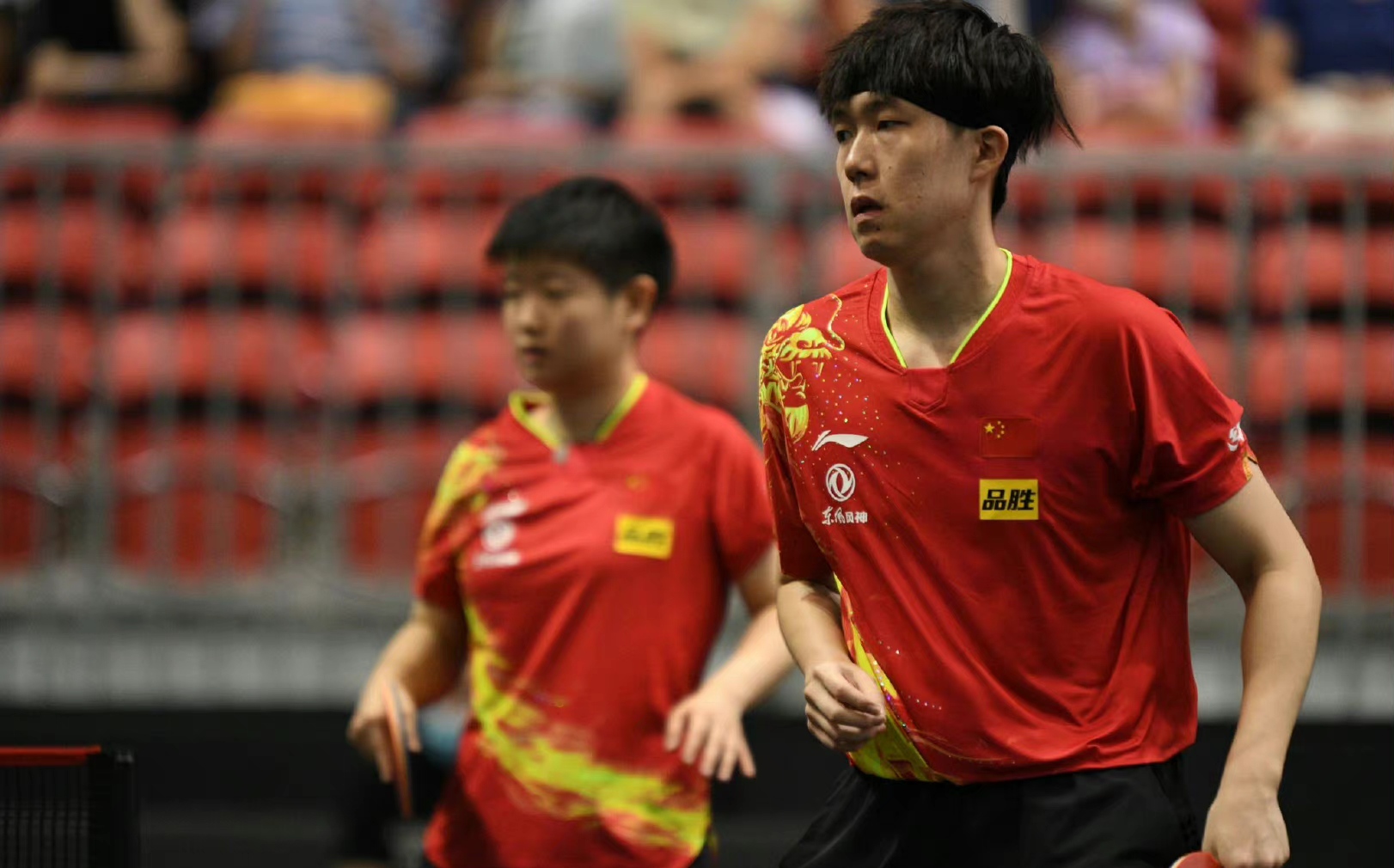 The top 4 mixed doubles are all born!Guoping's second rival was ...