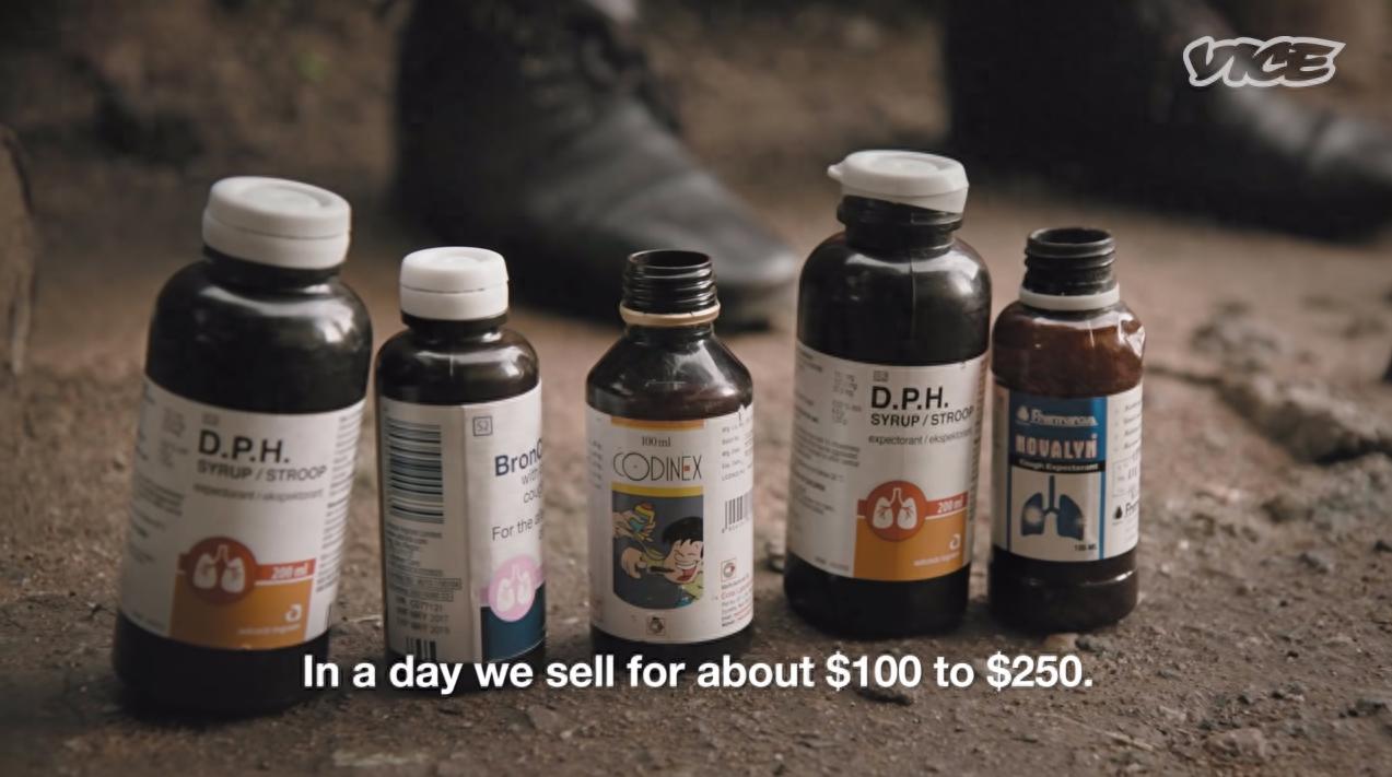 A small African country is trapped in "cough syrup". Young people drink ...