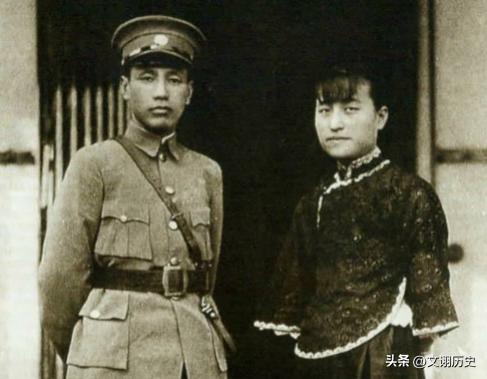 Been husband and wife for 7 years, Chiang Kai-shek's third wife, Chen ...