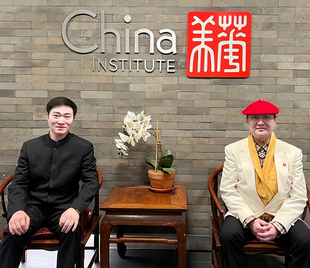 Chinese painting master Wang Yugen was invited to teach Chinese ...