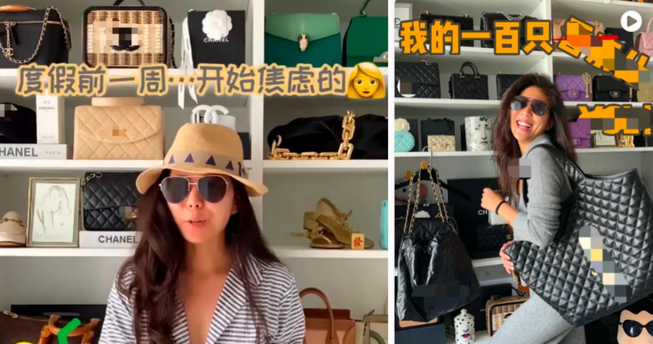 Internet celebrity Yin Huafu went to luxury stores to buy!Tried on a ...