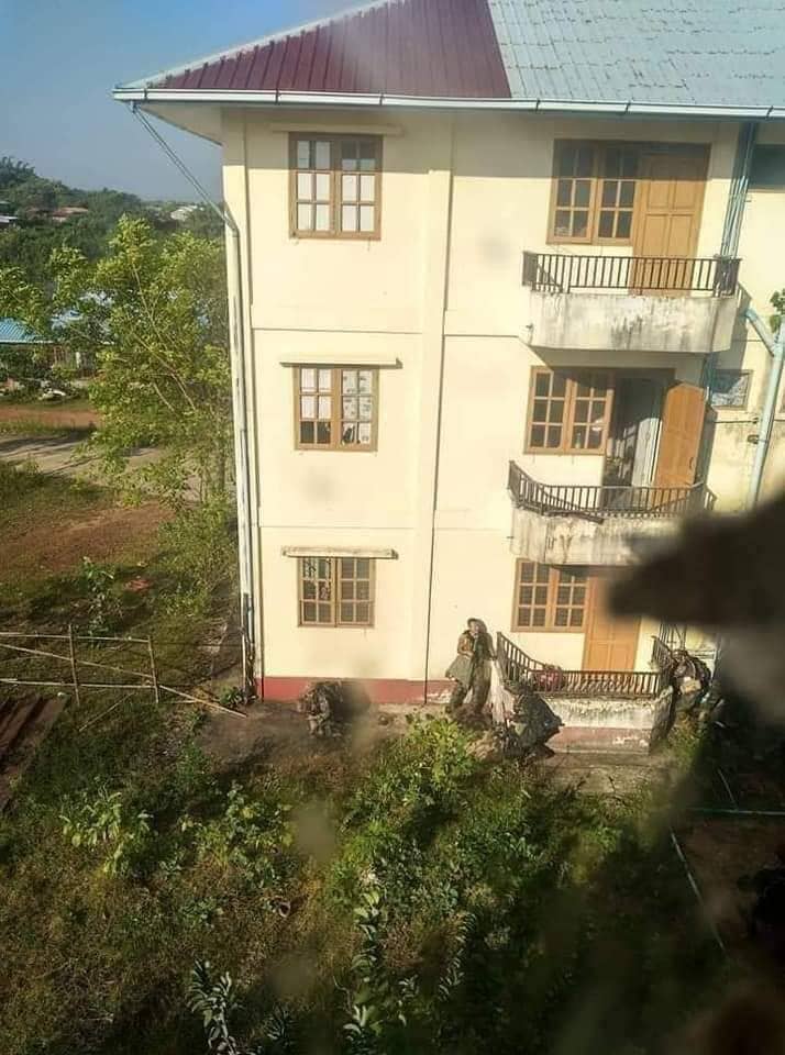 Intensive fighting in Kayin State Kayin - iNEWS