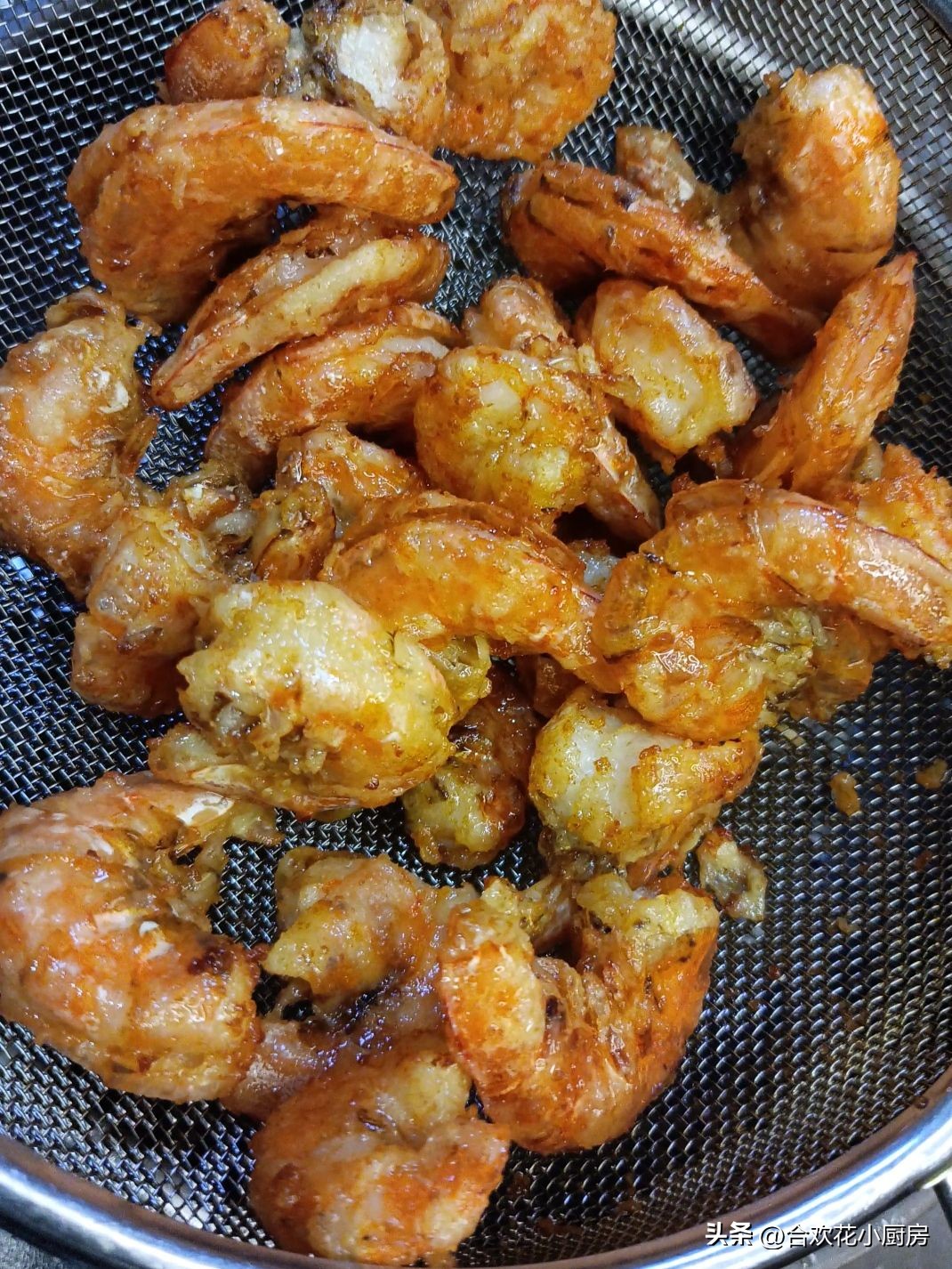 Shrimp is delicious and crispy like this, so delicious that there are ...