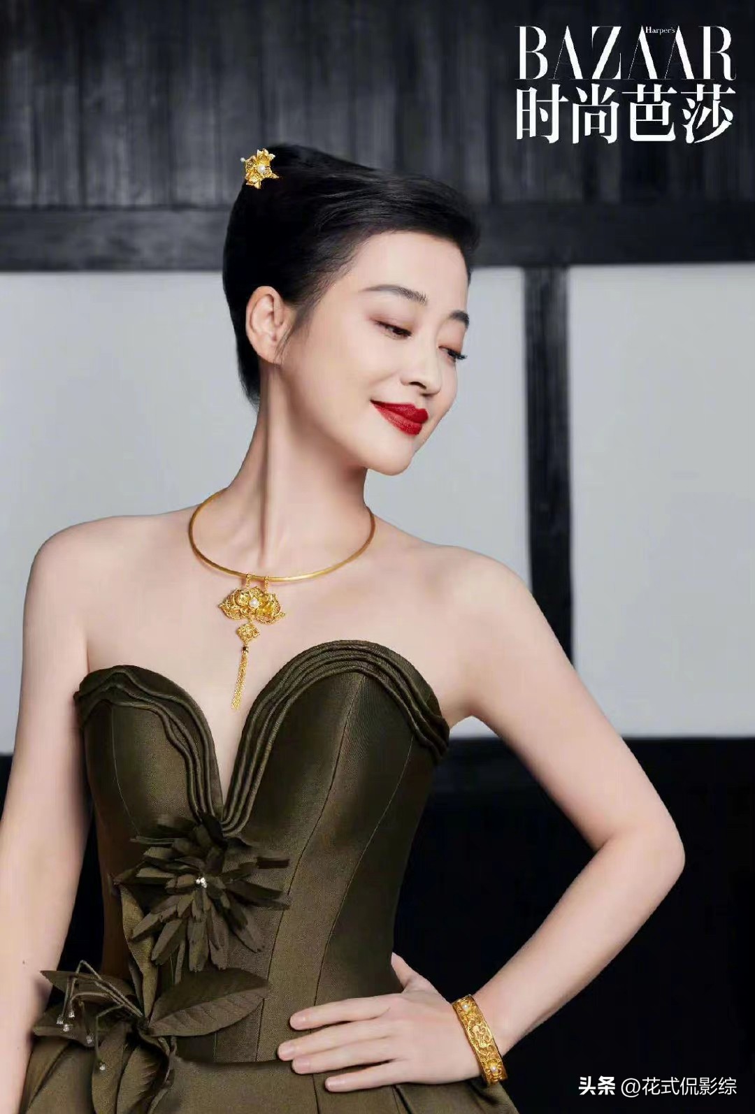 Mei Ting's magazine has fair skin and a good figure, which is very ...