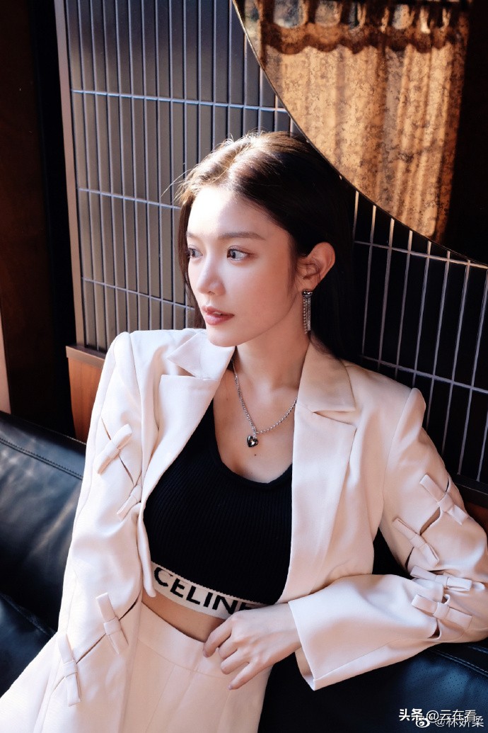 Beautiful actress Lin Yanrou's charming and beautiful photos are very cute - iMedia