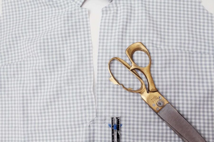 The production method of sewing partial button placket - iNEWS