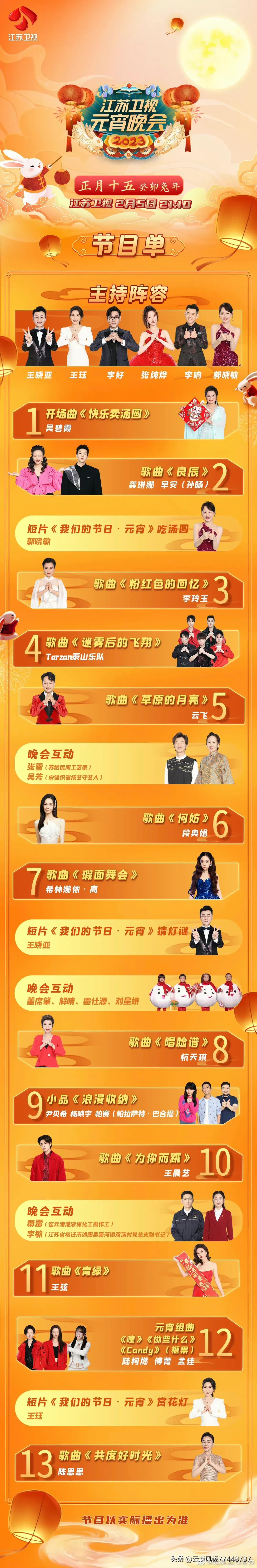 The six-channel Lantern Festival program list is here! - iMedia