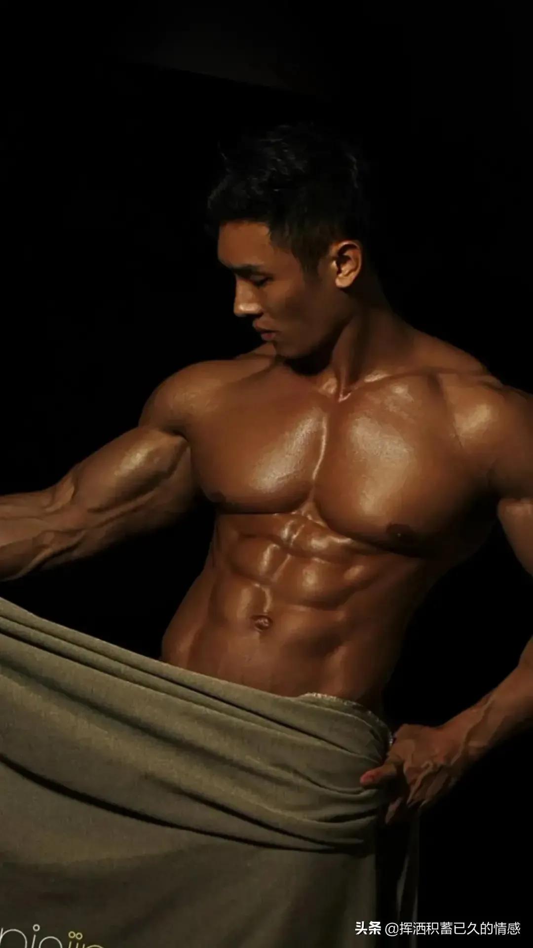 Lu Heng, sunny and handsome fitness boy - iNEWS