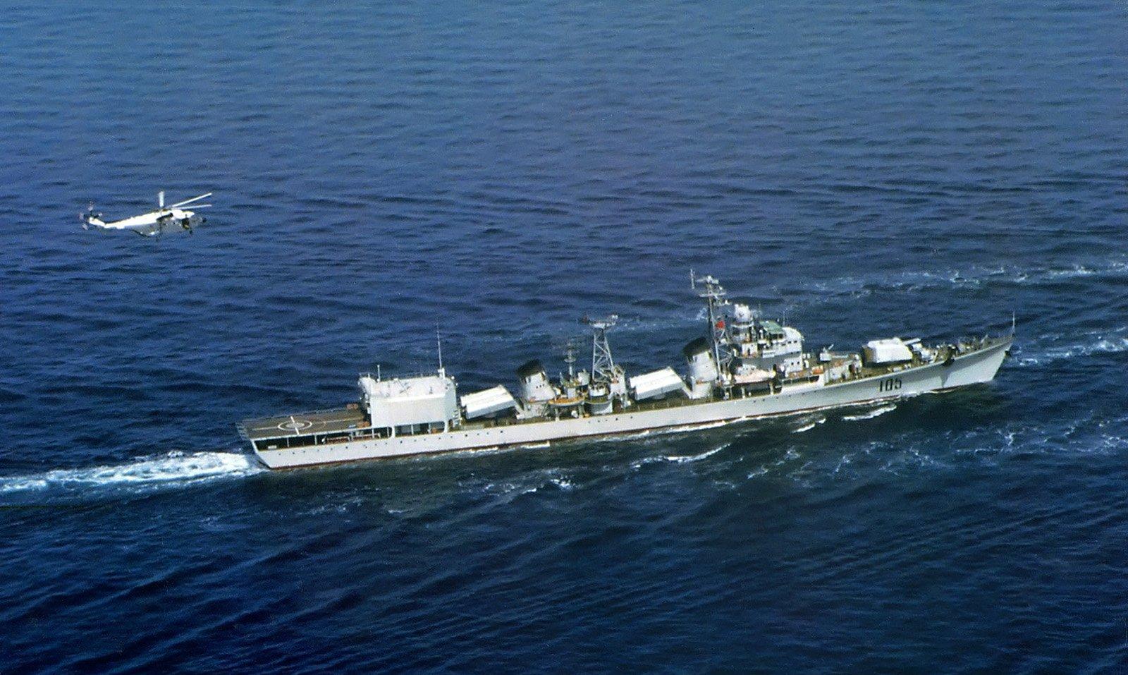 The 053H2 frigate, which is mainly self-reliant and supplemented by ...