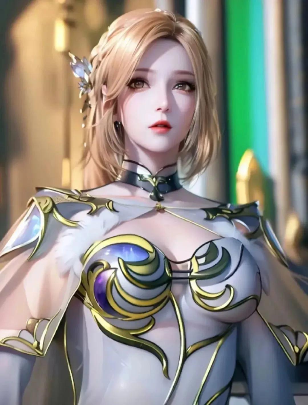 Douluo Continent's beauty Hu Liena, Wuhundian's exclusive beauty#Douluo ContinentAI - iNEWS