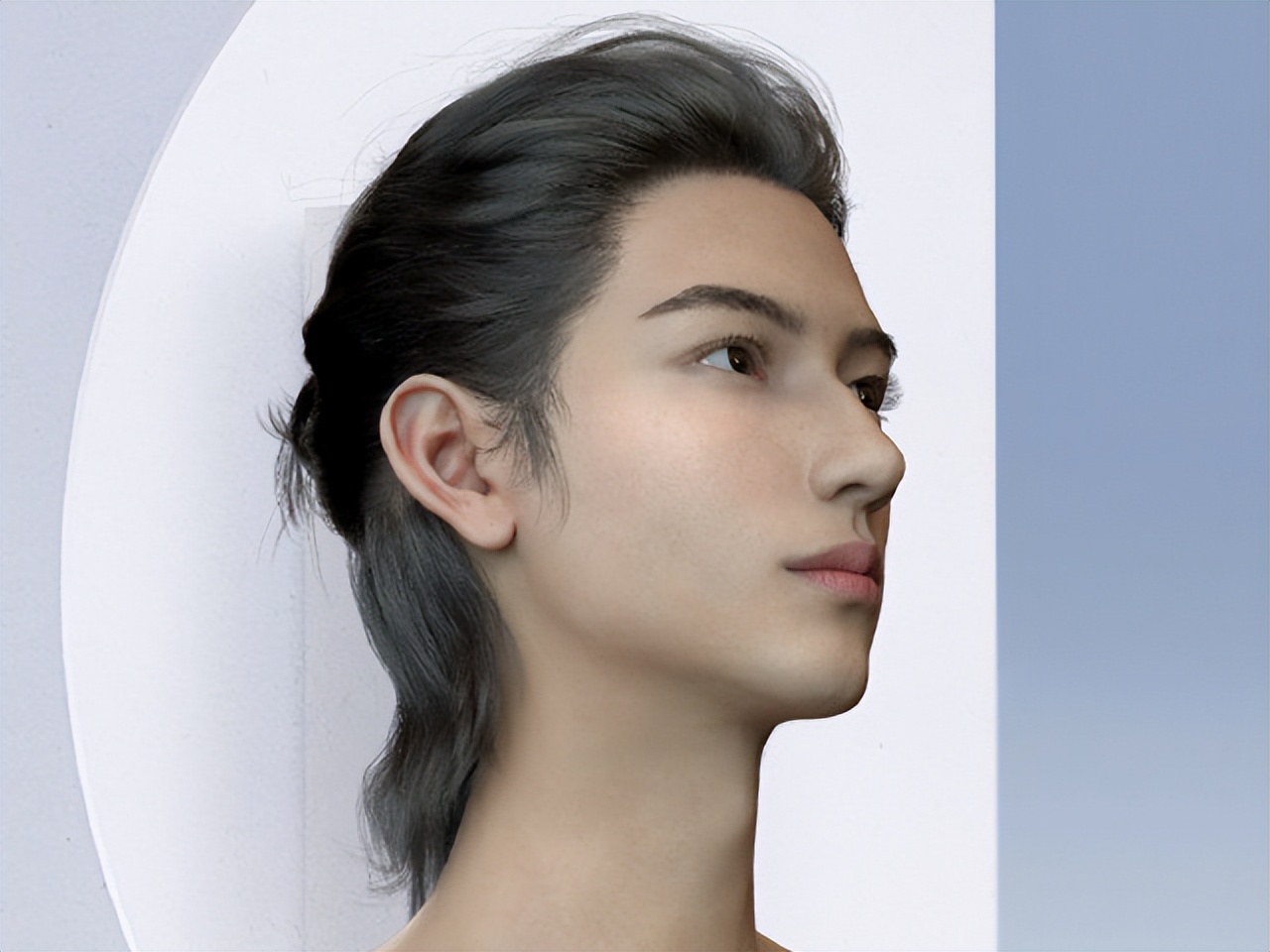 After Liu Yexi, the virtual male artist has reappeared, with 130,000 ...