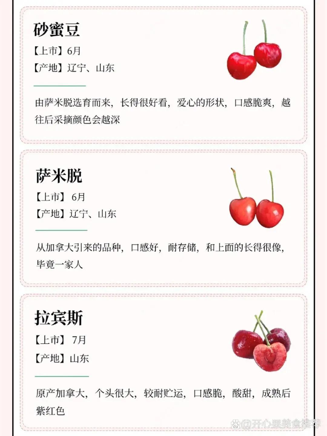 Common cherry types/characteristics/names - iNEWS