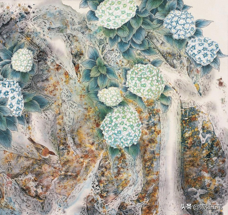 Su Baijun: Use brushes to show the beauty of nature and the rhythm of ...