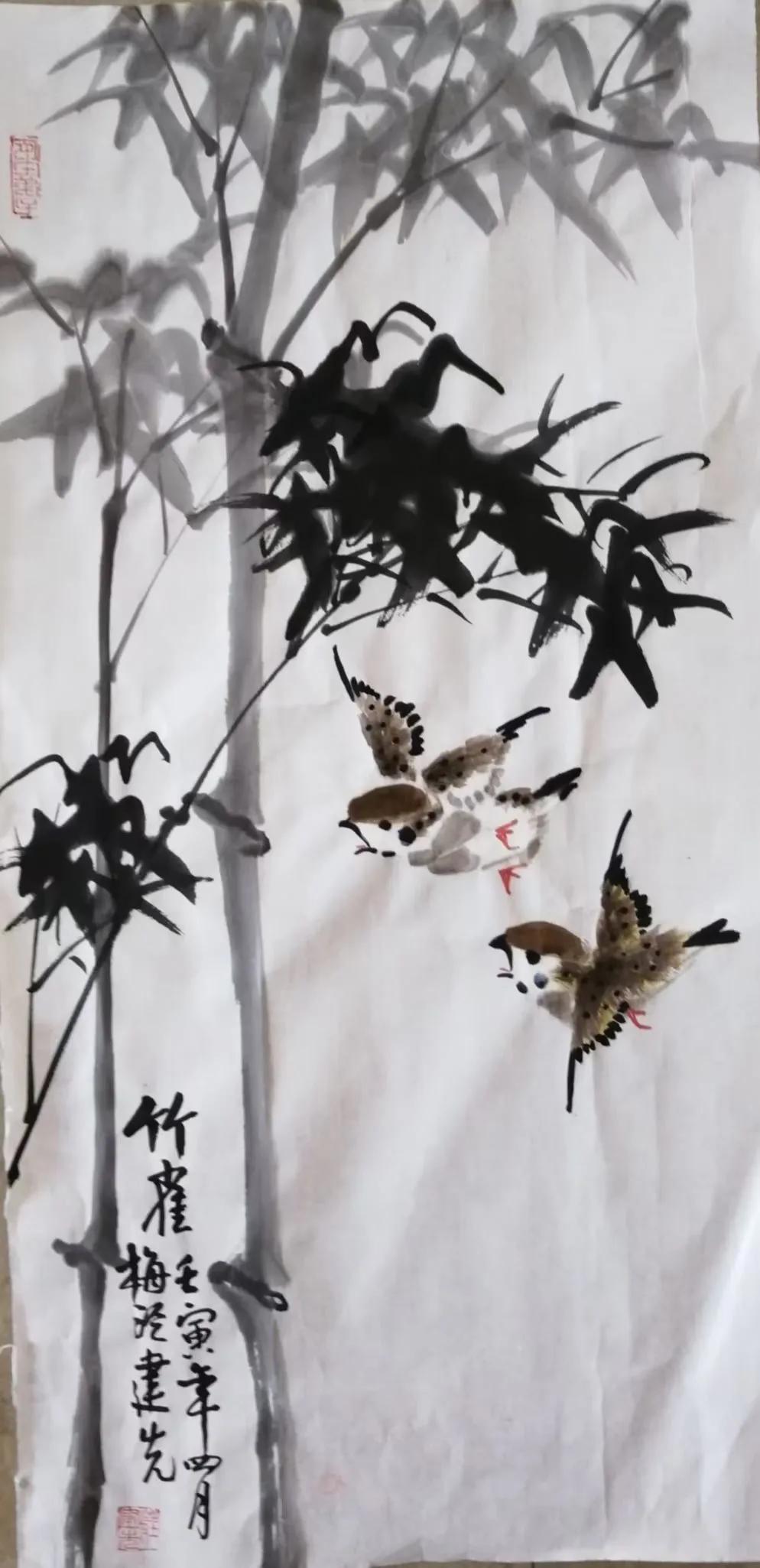 Zhuang Jianxian's calligraphy and painting - iNEWS