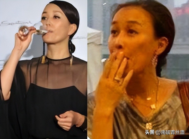Several female stars who are addicted to smoking in the entertainment ...