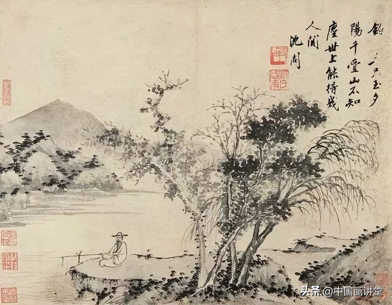 Shen Zhou Traditional Landscape Paintings: Seeing Love, Seeing Scenery ...