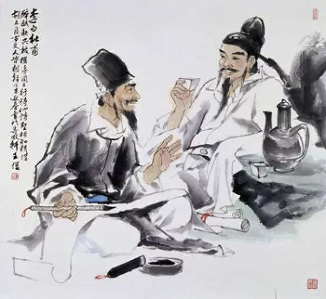 Du Fu liked Li Bai, Li Bai loved Meng Haoran, Meng Haoran fell in love ...
