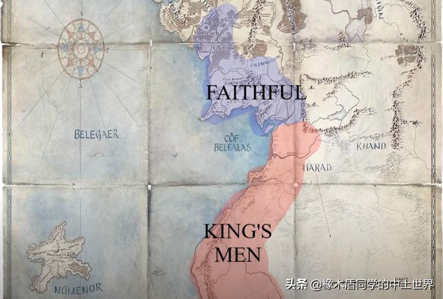 How did the Numenoreans establish colonies in Middle-earth?(three) - iMedia