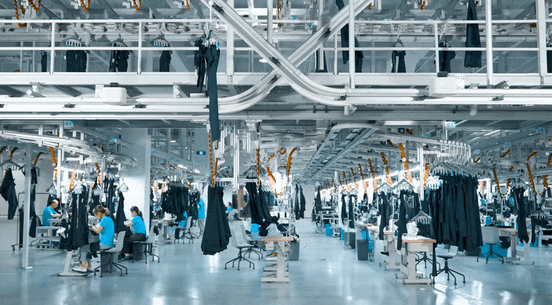 Heilan Home Smart Super Factory, the road to leap for the clothing ...