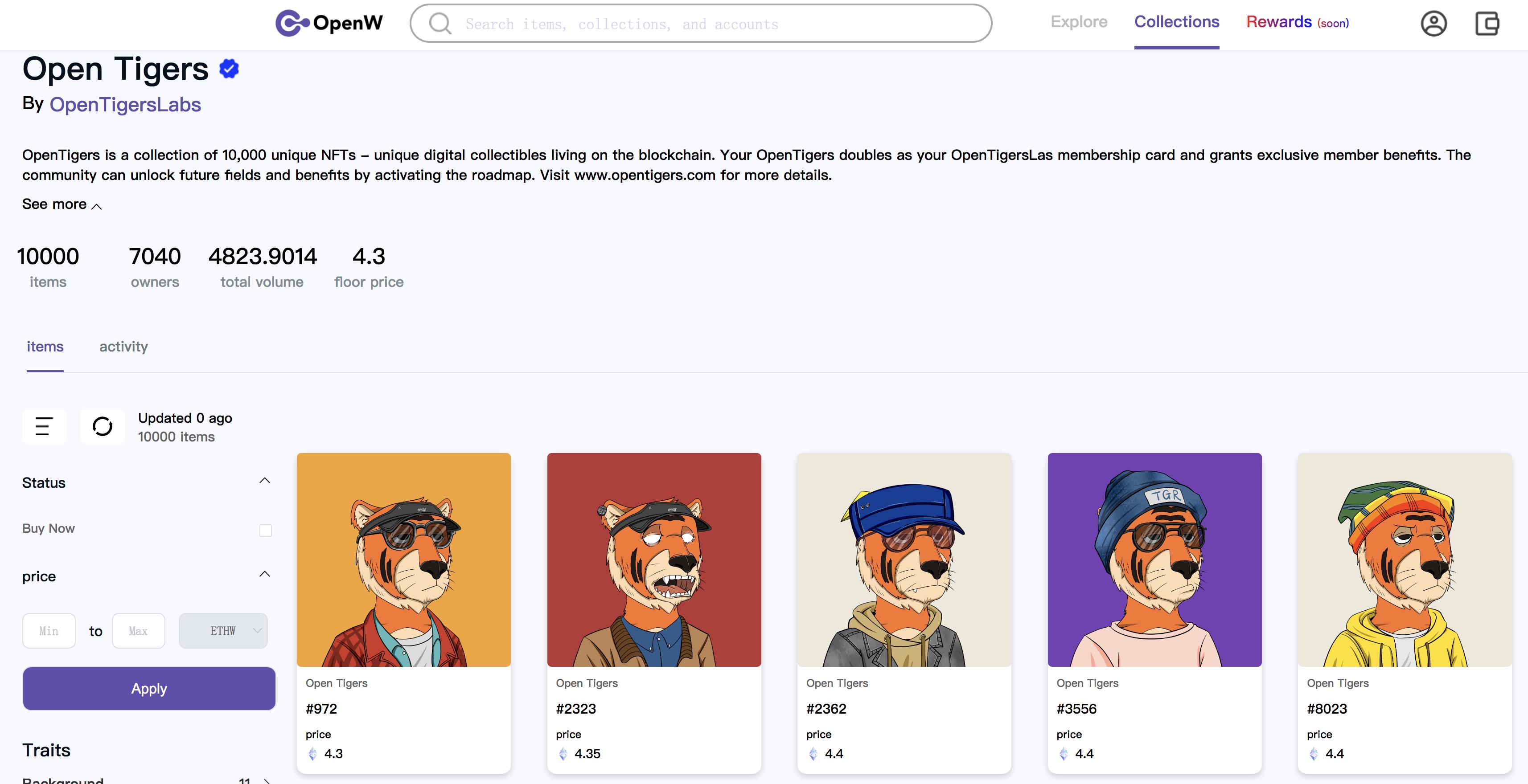 It has been online for more than a month, how is the development of the ...