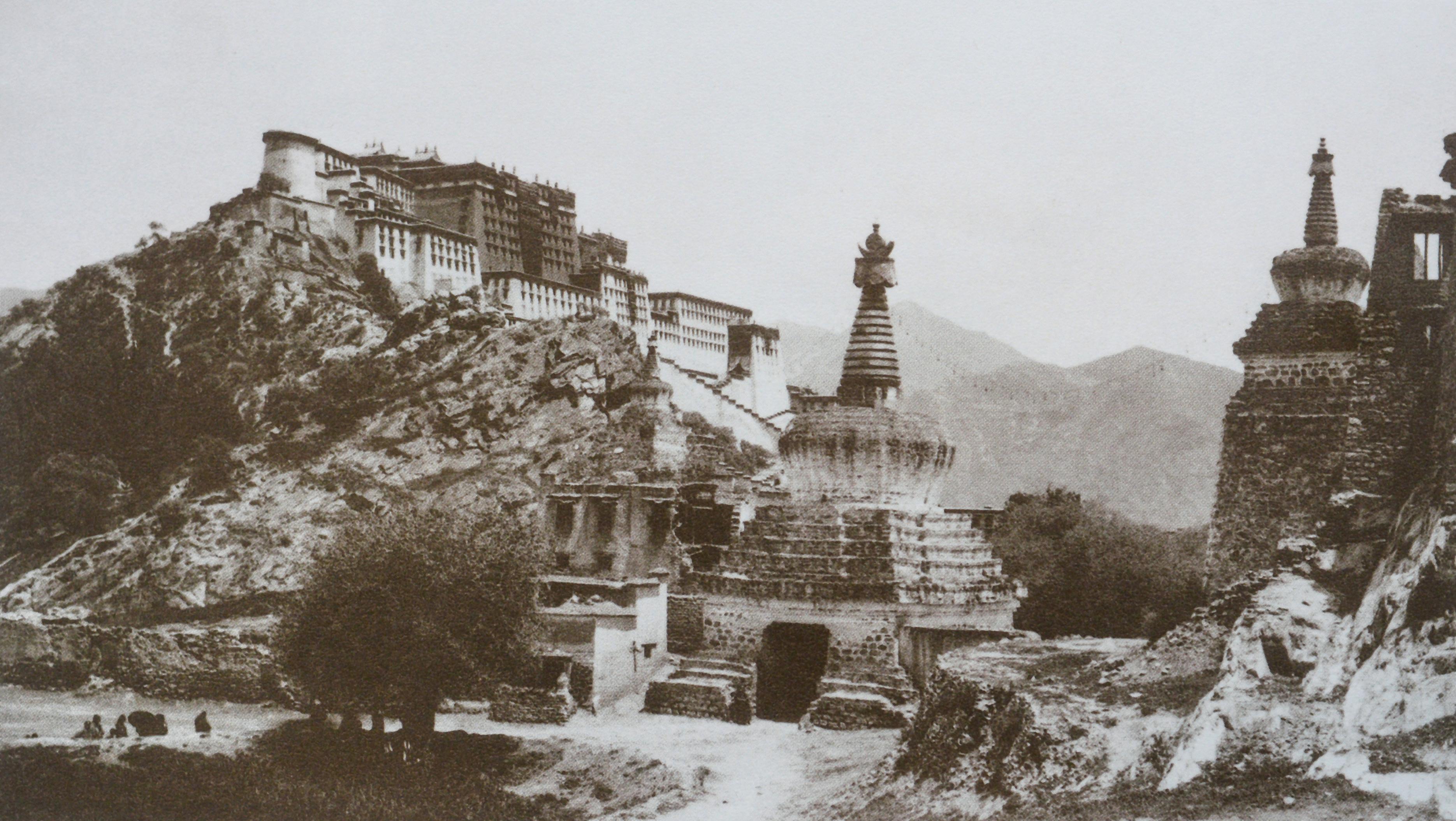 Huang Jianpeng: [Flowing Scrolls of the Potala Palace——The Potala ...