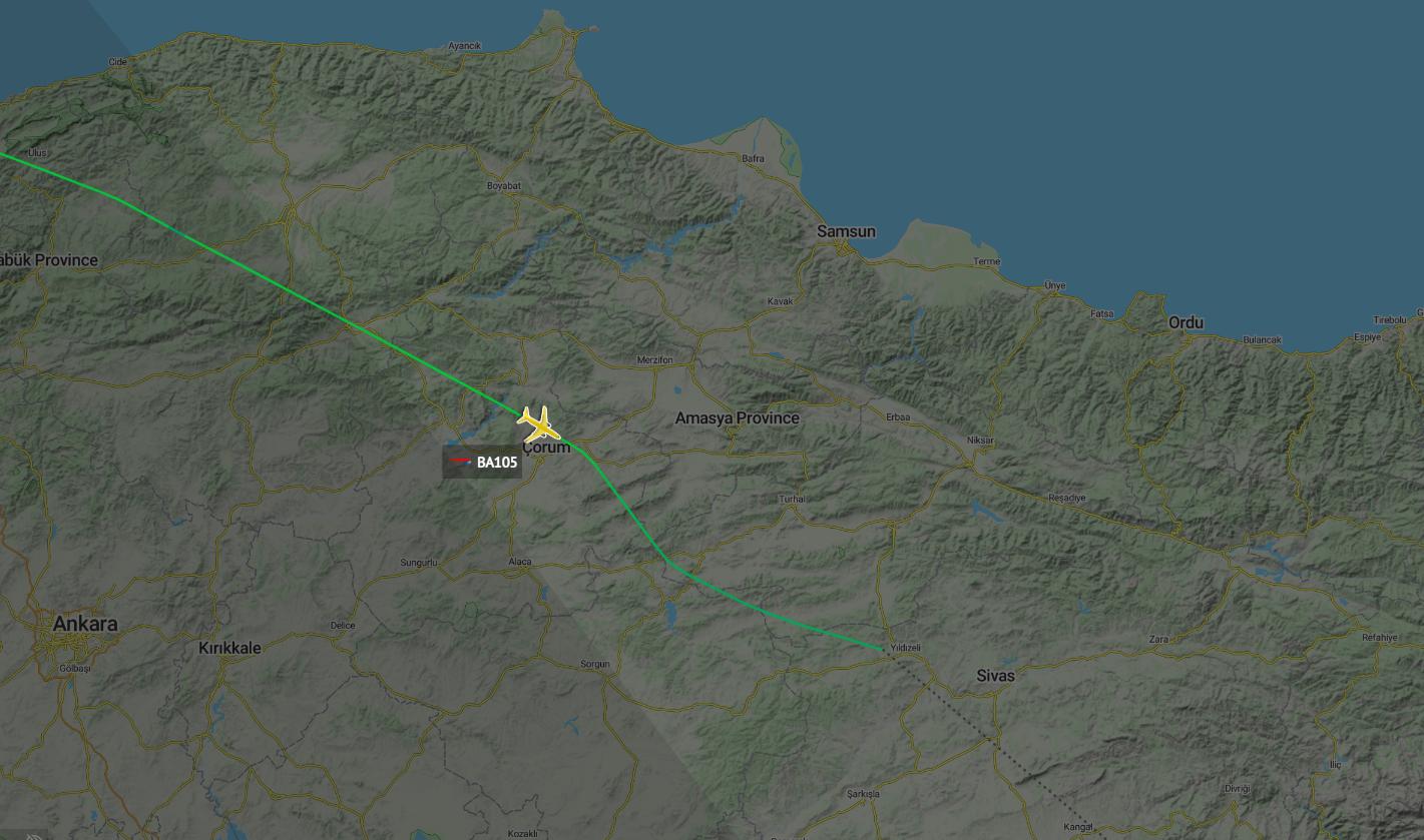 British Airways Boeing 777 and SriLankan Airlines A330 nearly collide ...