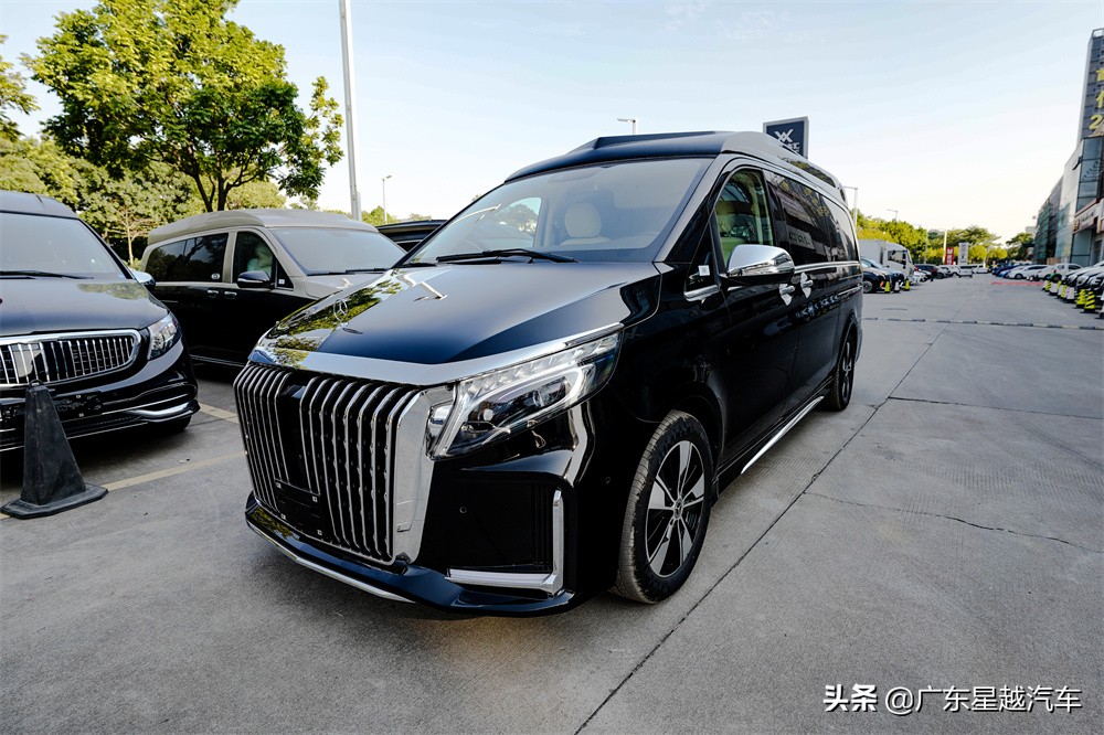 The Mercedes-Benz V-Class Star Shadow Platinum Edition is simply ...