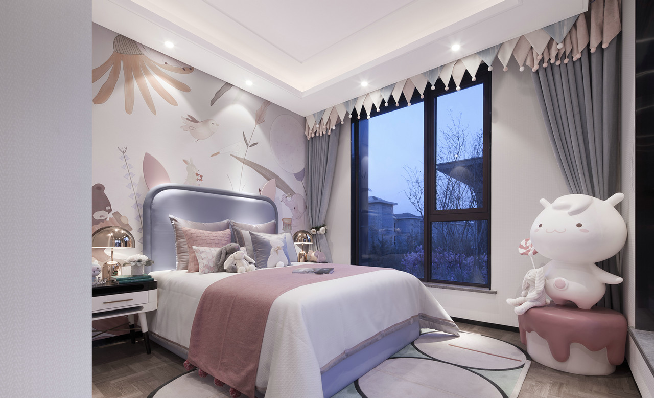 280 square meters house decoration, noble and elegant - iNEWS