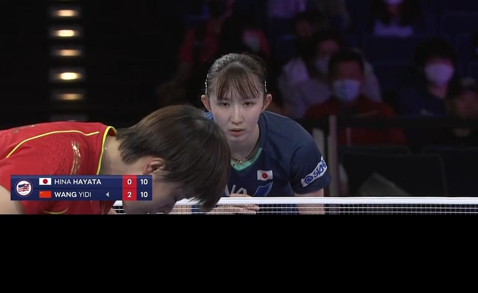 Wang Yidi blasted Hina Hayada, and the opponent nodded directly. - iNEWS