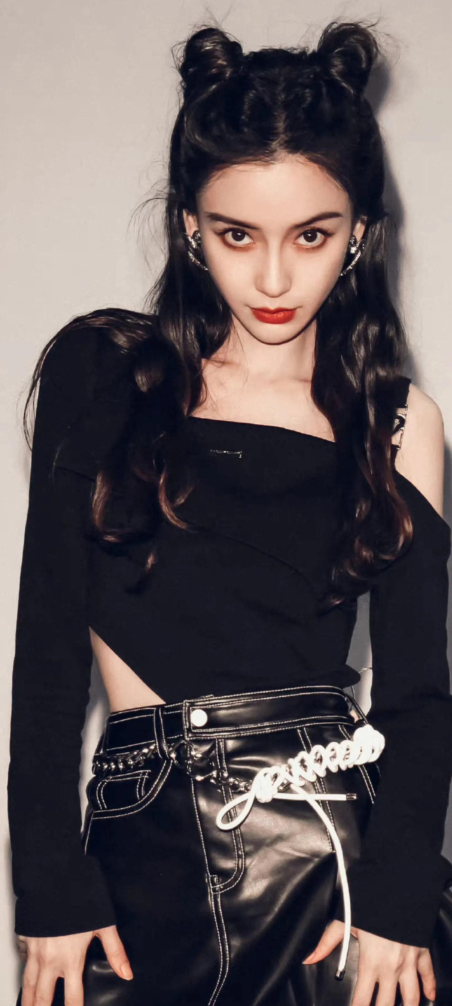 angelababy|rock model|beautiful wallpaper - iNEWS