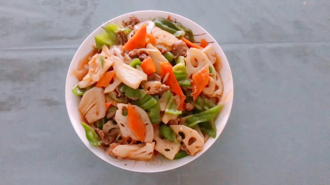 Beef-loving friends, pay attention, teach you the nutritious fried beef ...