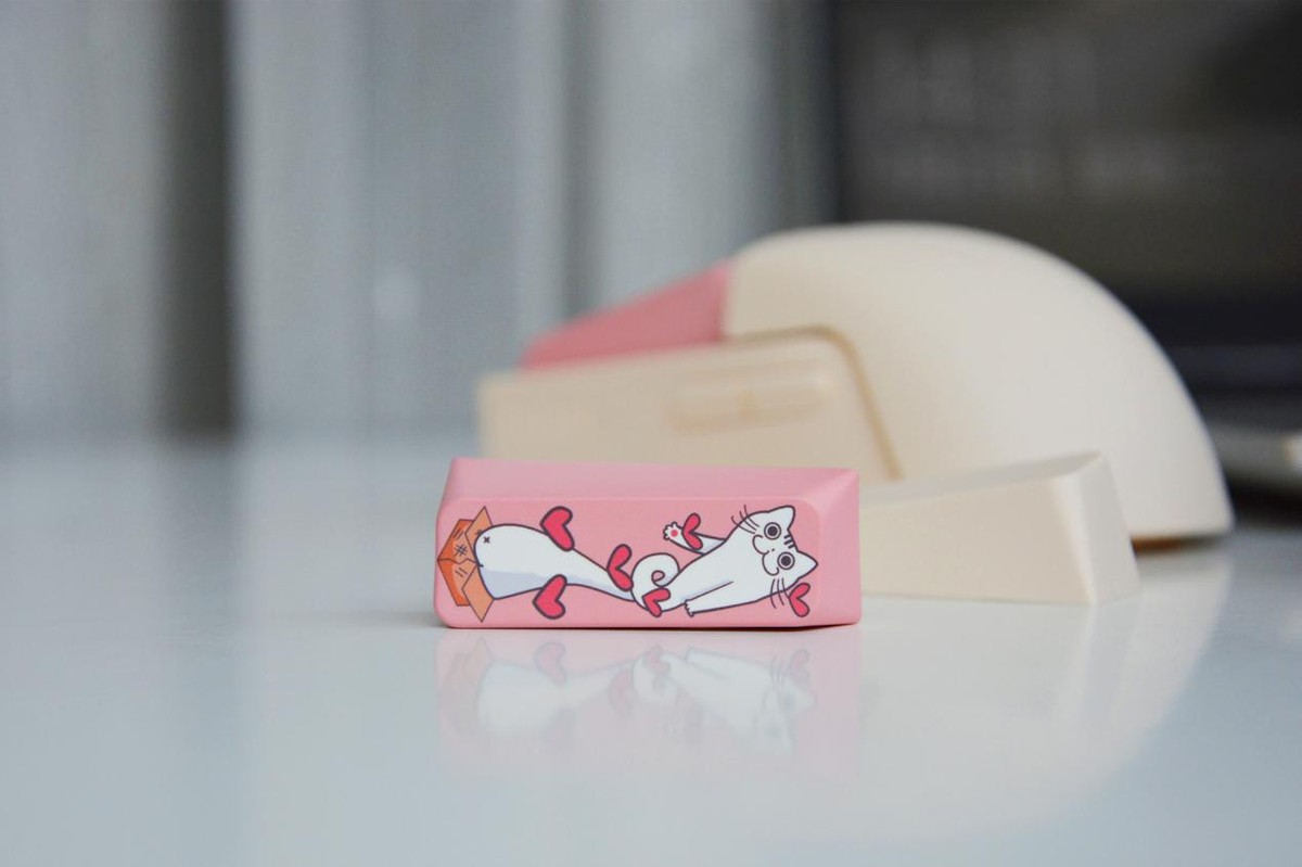 Self-contained display screen, support keycap DIY, Luofei Xiaoqiao ...