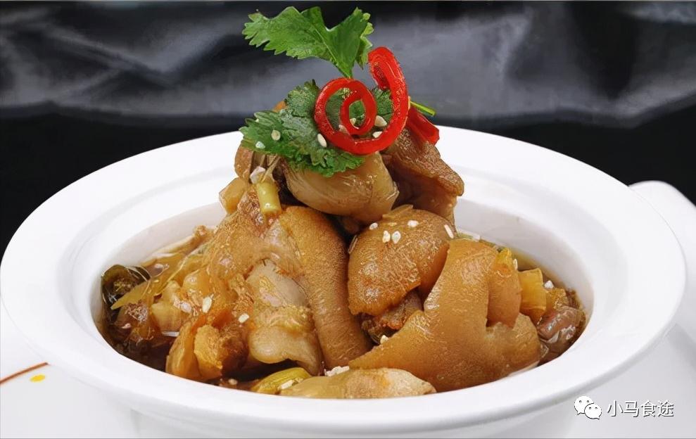 Five kinds of pig's trotter dishes, unique in practice, friends who ...