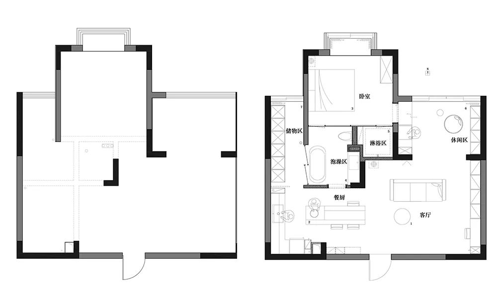 Renovation of 73 square meters of old house - iNEWS