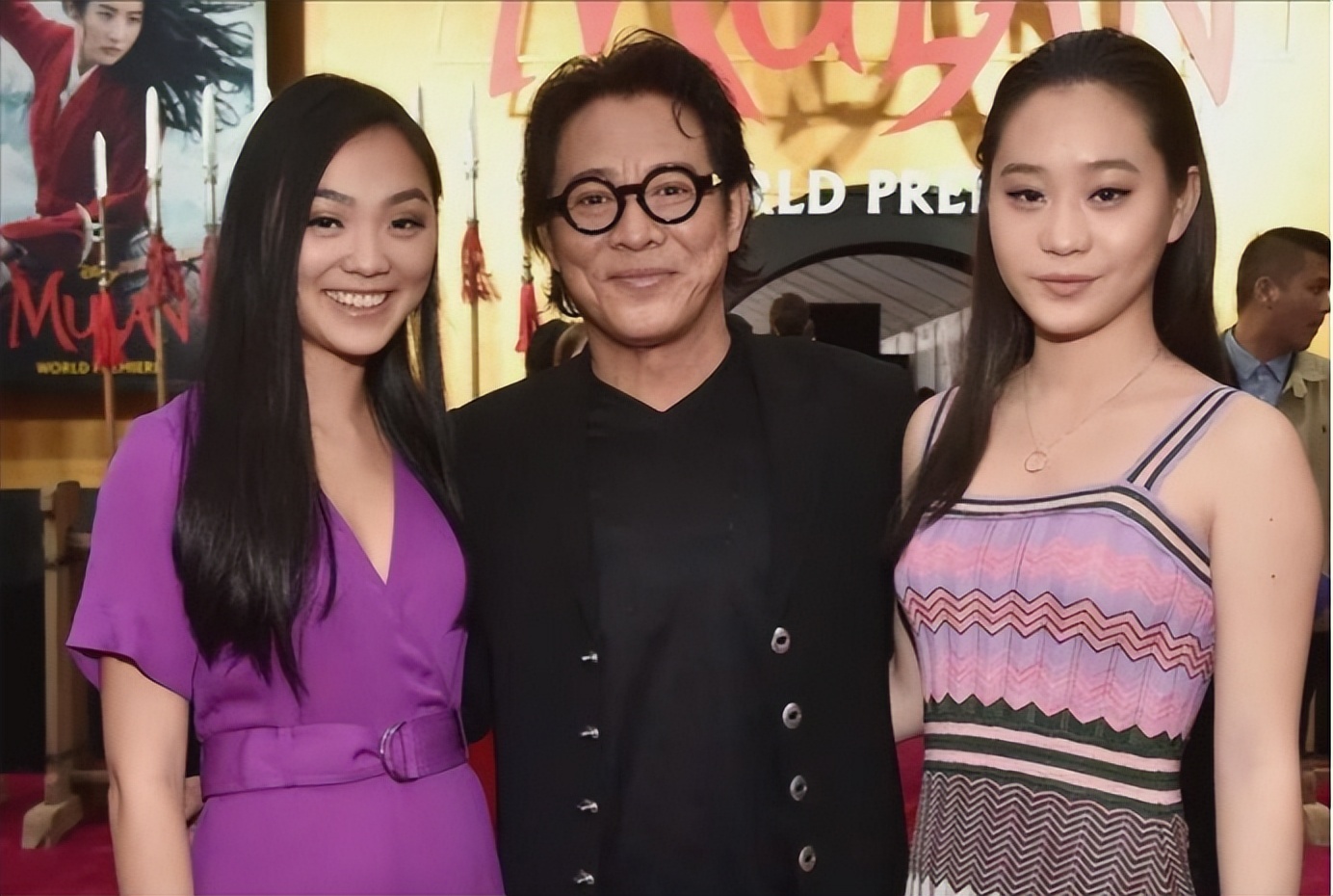 It is also Jet Li's gene. Comparing Huang Qiuyan's daughter with Li Zhi ...