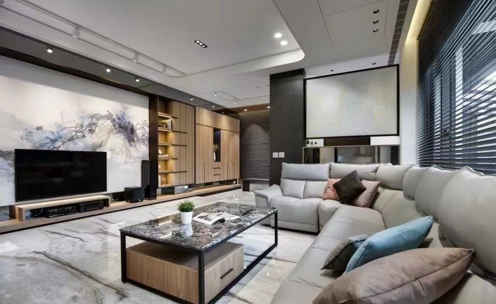 Modern style l The 320-square-meter single life of a successful person ...