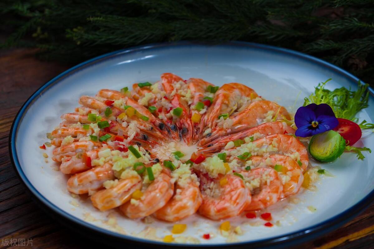 Teach you how to make garlic open back shrimp, it is expected to take ...