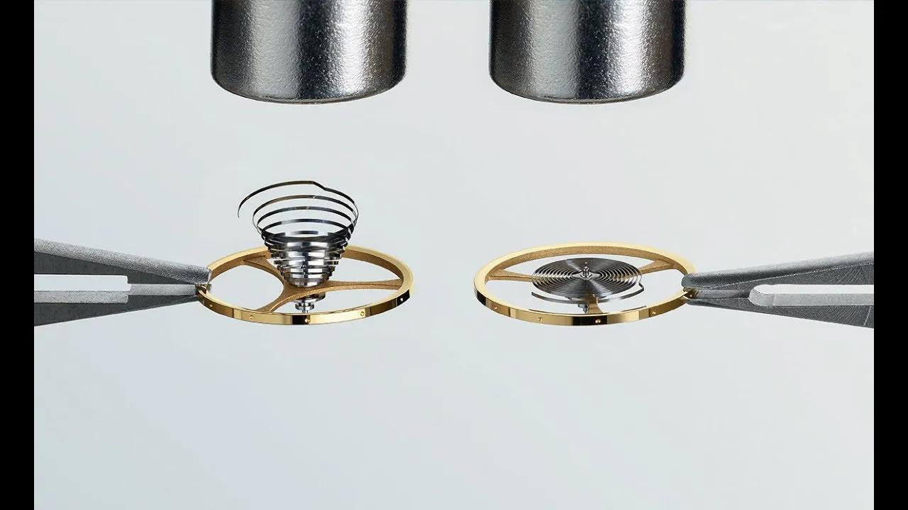 How does the Nivachron titanium alloy hairspring blow up the silicon ...