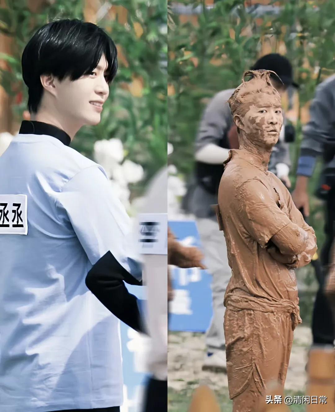 The holidays are not boring, the running man spoiled all the clay ...