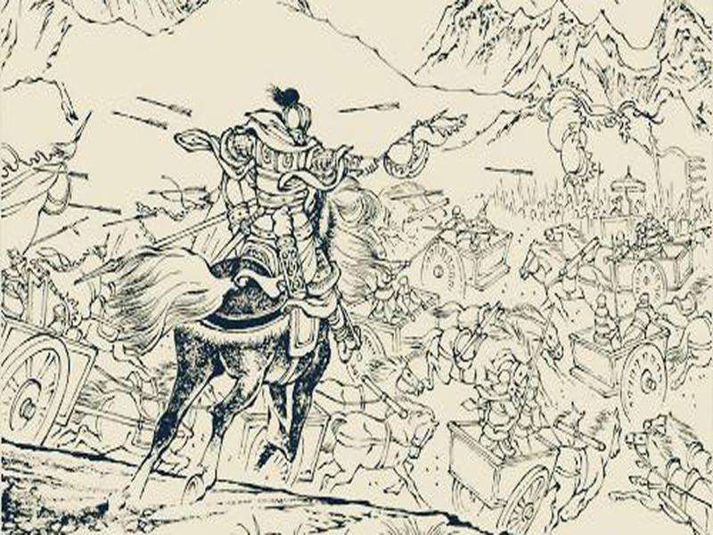 The battle of Jinyang between the three major families, they used a ...