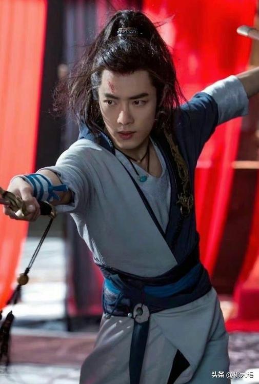 Xiao Zhan and Zhuang Dafei starred in "The Legend of the Condor Heroes: The Great Hero ...