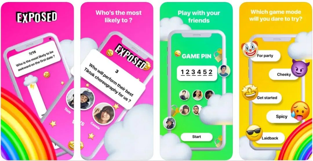 A semi-anonymous social app disguised as a quiz game tops the top 50 ...