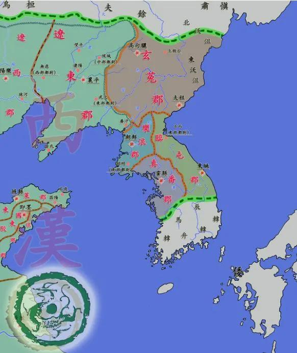 Which four counties are set up in Han Dynasty?Which county does ...